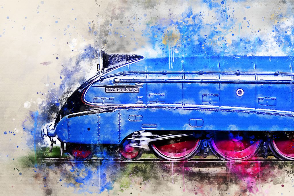 Famous Steam Train Paintings at Isaac Brier blog